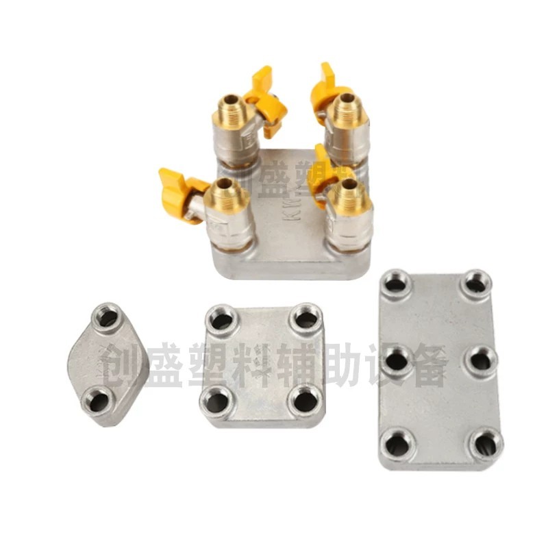 Mold temperature controller manifold, stainless steel manifold, chiller ...