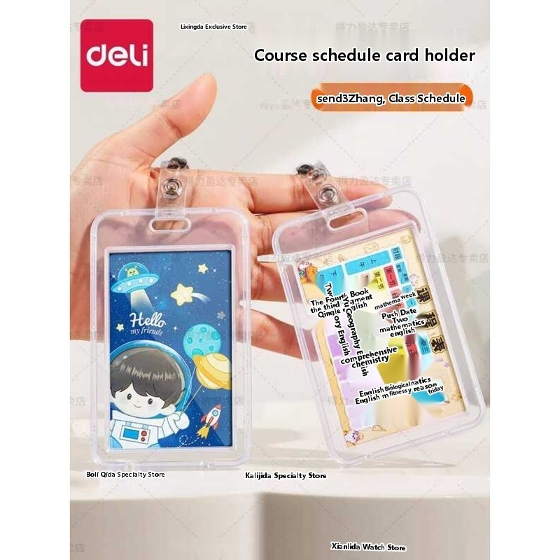 Deli Cartoon Elementary School Student Daily Study Plan Handwritten ...