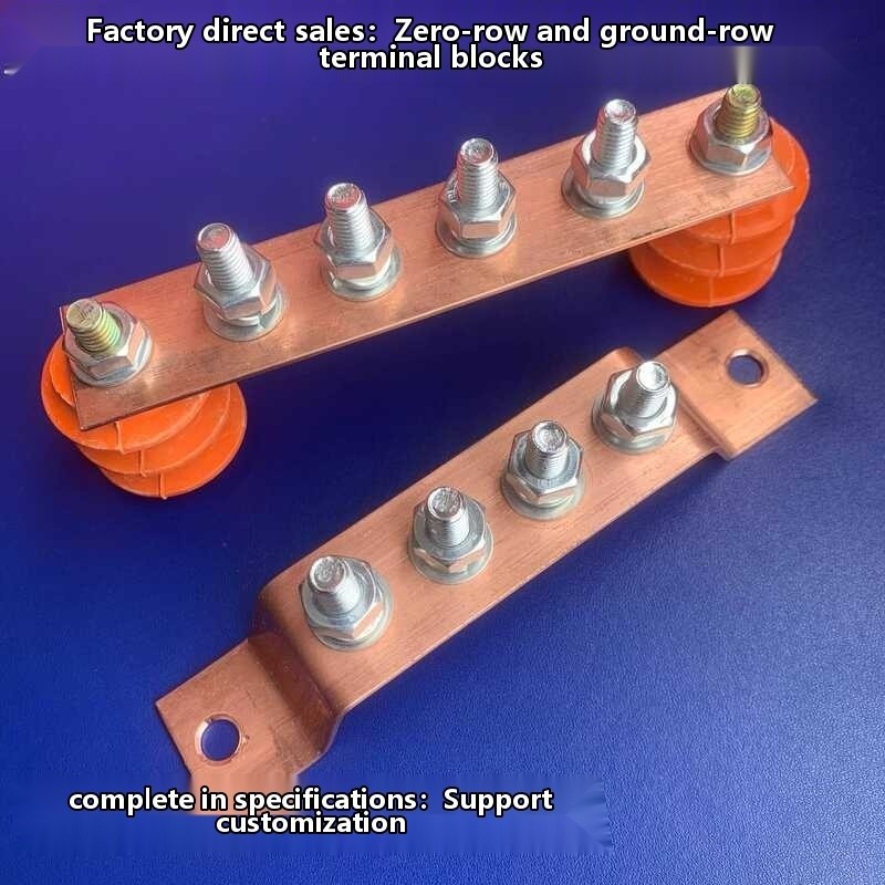 Equal Potential Junction Wiring Data Center Grounding Copper Busbar 3* ...