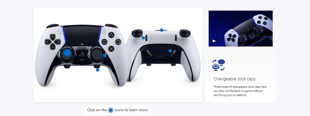 PS5 DualSense Edge Wireless Controller (CFI-ZCP1) | Shopee Philippines