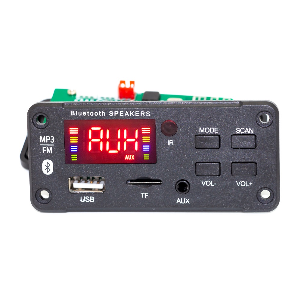 12V Bluetooth 5.0 Car Audio Decoder MP3 Module Audio Speaker Board ...