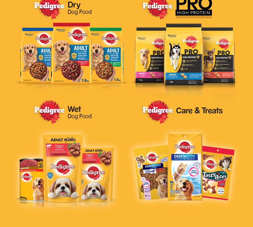 PEDIGREE Multipack Wet Dog Food for Adult Simmered Beef Loaf with ...