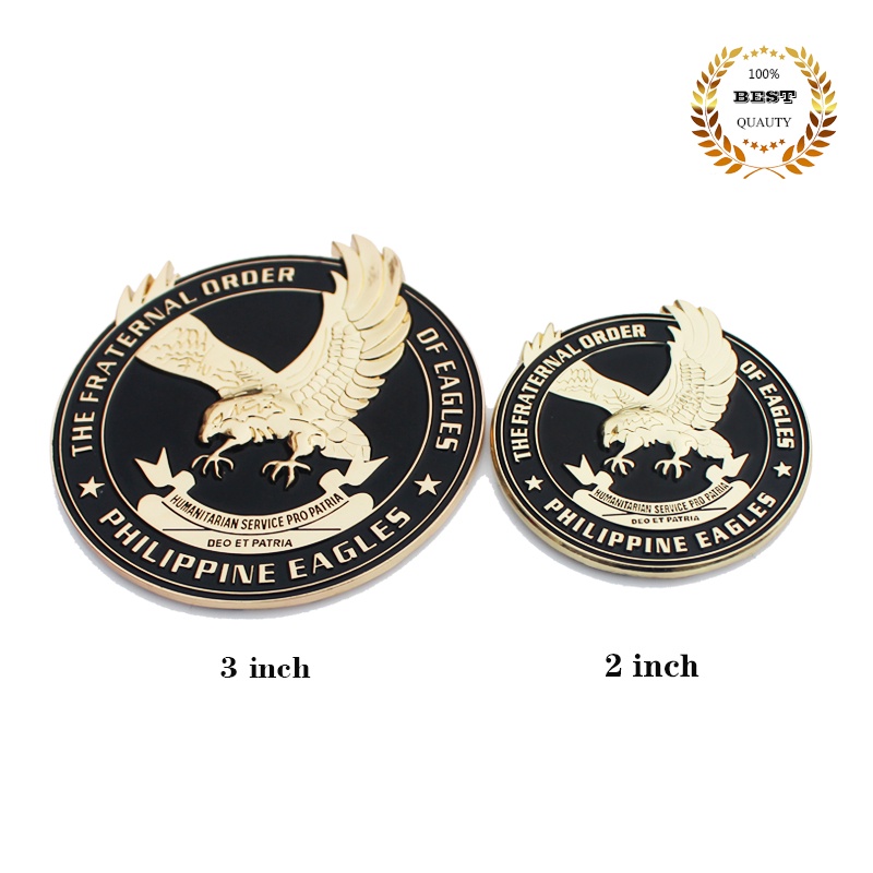 High-Quality 3inches Solid Alloy Car Badge the Fraternal order of ...