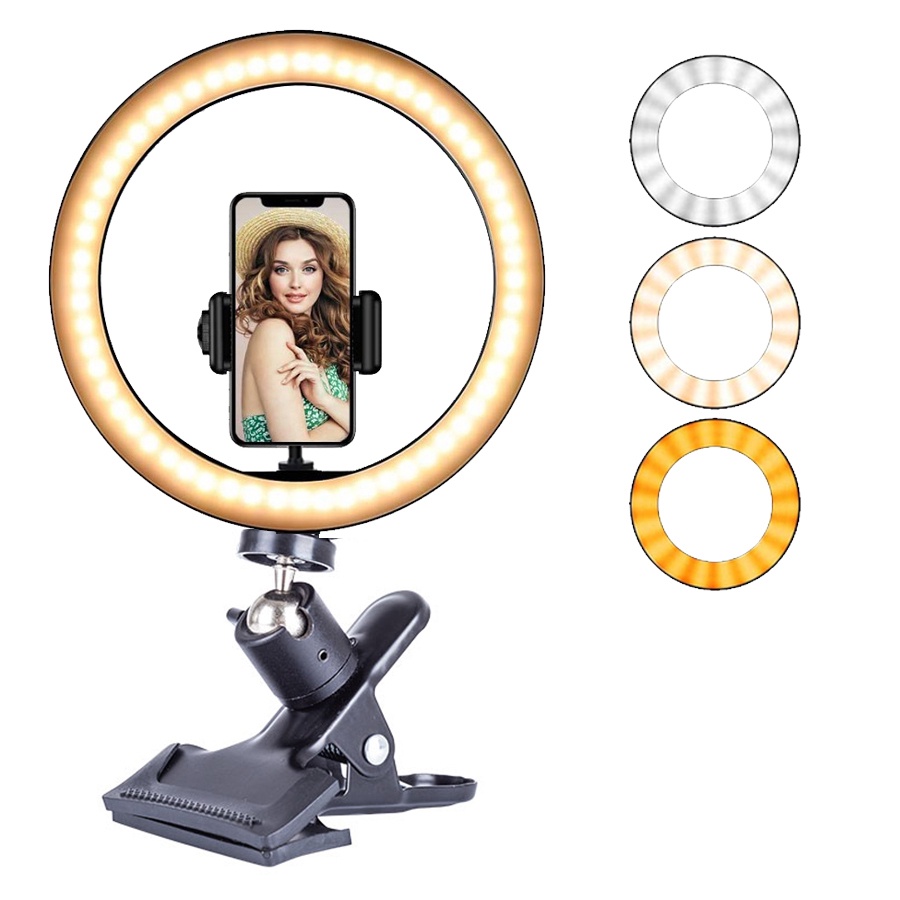 Cell Phone Led Lamp Selfie Fill Led Ring Light 26 CM/16 CM | Shopee ...