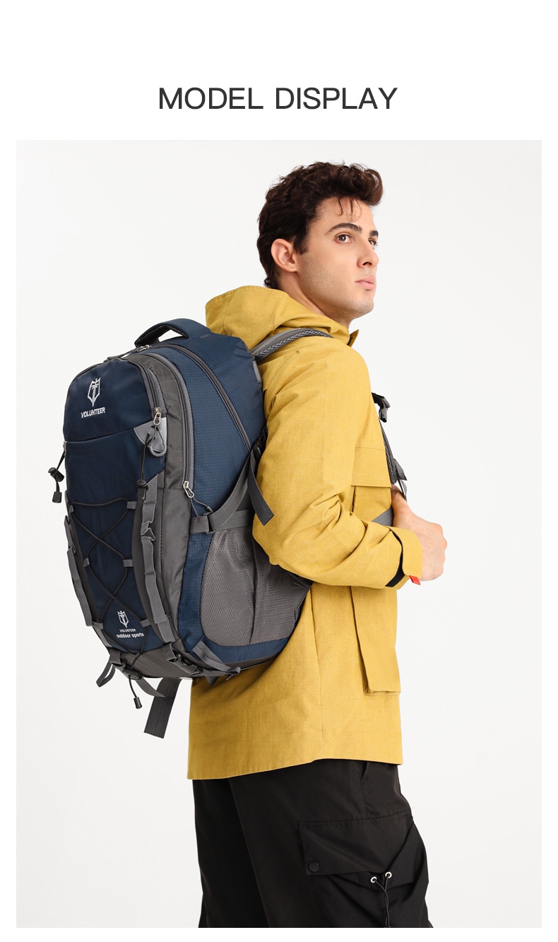 VOLUNTEER BACKPACK MEN WOMEN TRAVELLING KNAPSACK BAG FOR MEN Y9889 ...