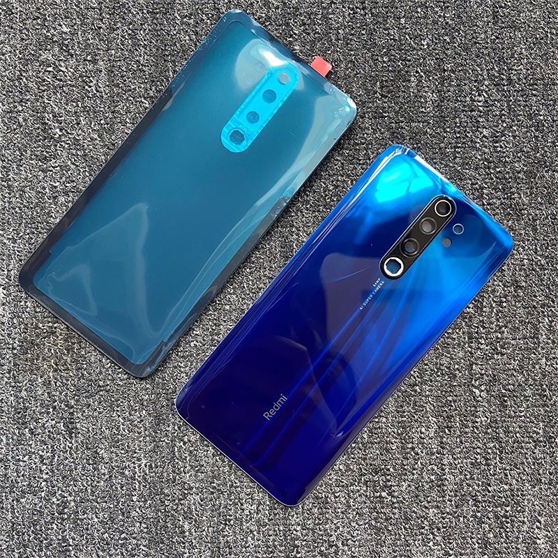 Battery Cover For Xiaomi Redmi Note 8 Pro Back Glass Rear Door Housing ...