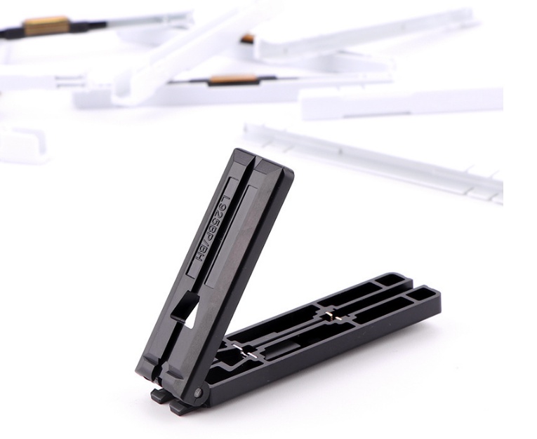 5Pcs Bare Optical Fiber Cold Connector Drop Cable Splice Fiber ...
