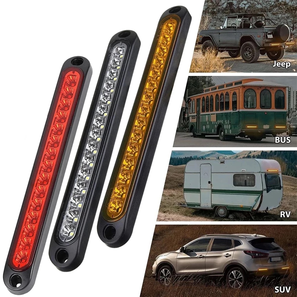 1pcs Car Side Light Bar Turn Signal Parking Warning Light 24V Elevated ...