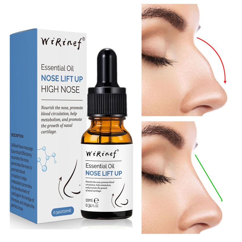 Say Goodbye to Flat Nose! WiRinef Beauty Nose Essential Oil Shape the ...