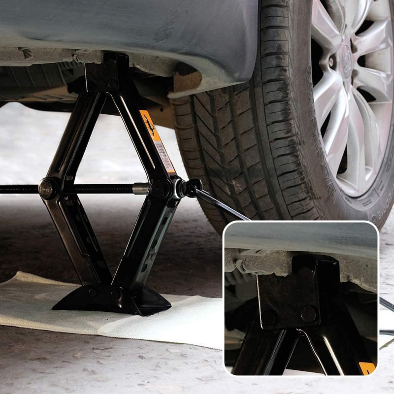 Auto Labor-Saving Jack Vehicle-mounted hand jack ratchet wrench Rocker ...