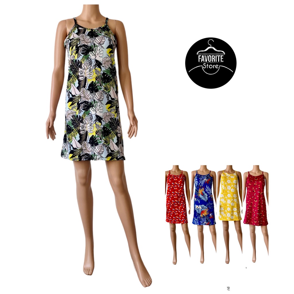 Ladies Sando Dress Assorted Designs Regular Free Size Size | Shopee ...