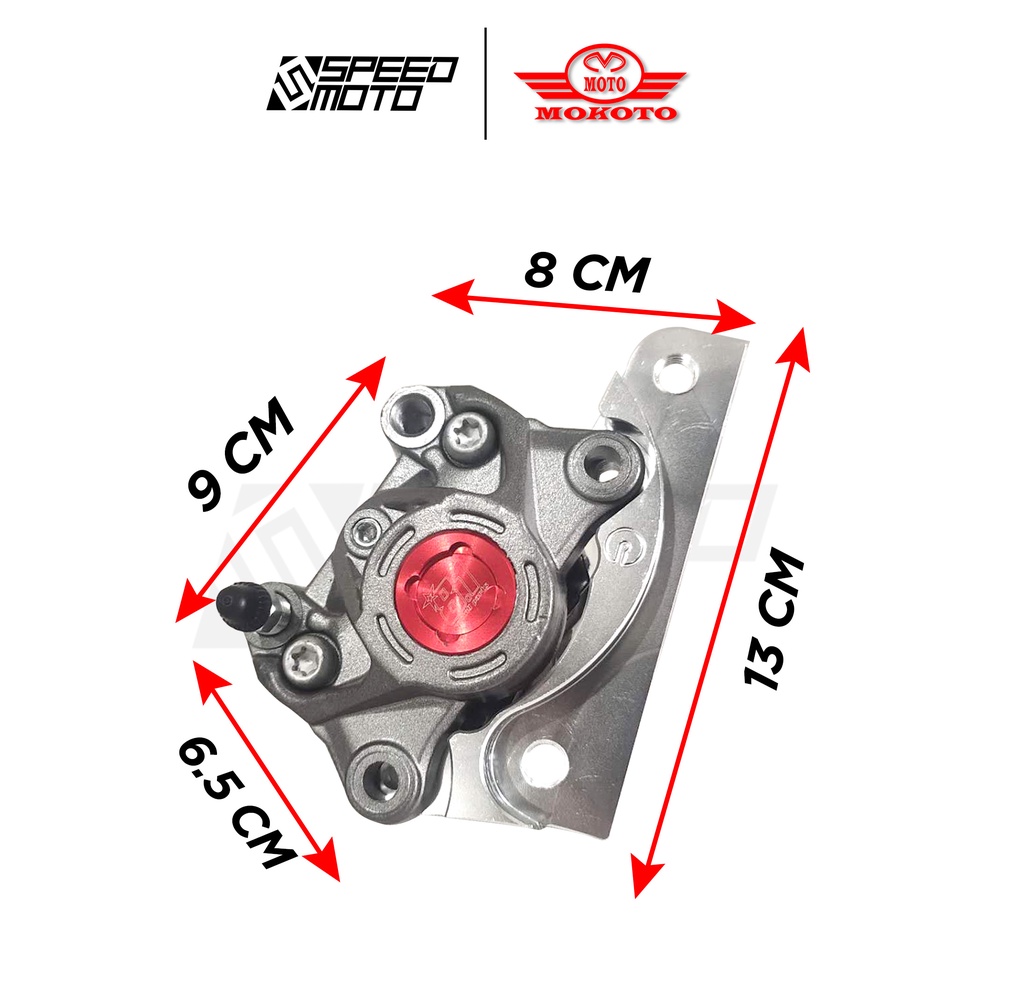 YAMAHA MIO SPORTY FRONT BRAKE CALIPER WITH BRACKET AND FREE BOLTS Z ...