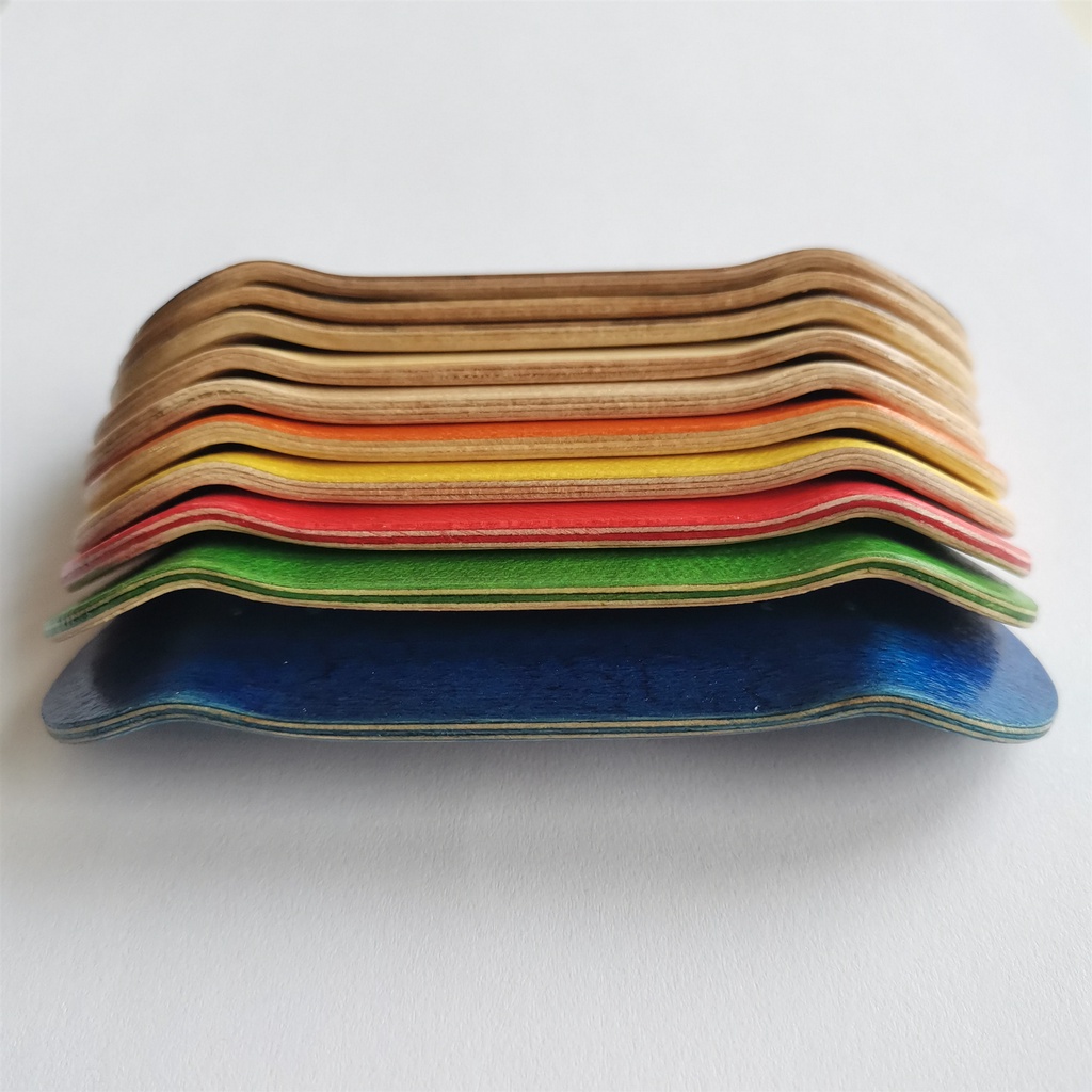 DIY Finger Skateboard Deck 34mm Boxy Medium Concave· STL File For 3D ...