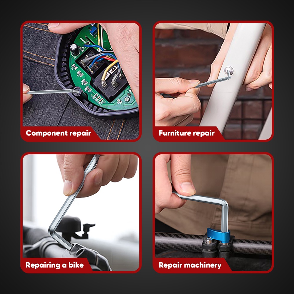 8PCS SET/HEX KEY SET High-Quality Hex Wrench Screwdriver Hand Tool ...