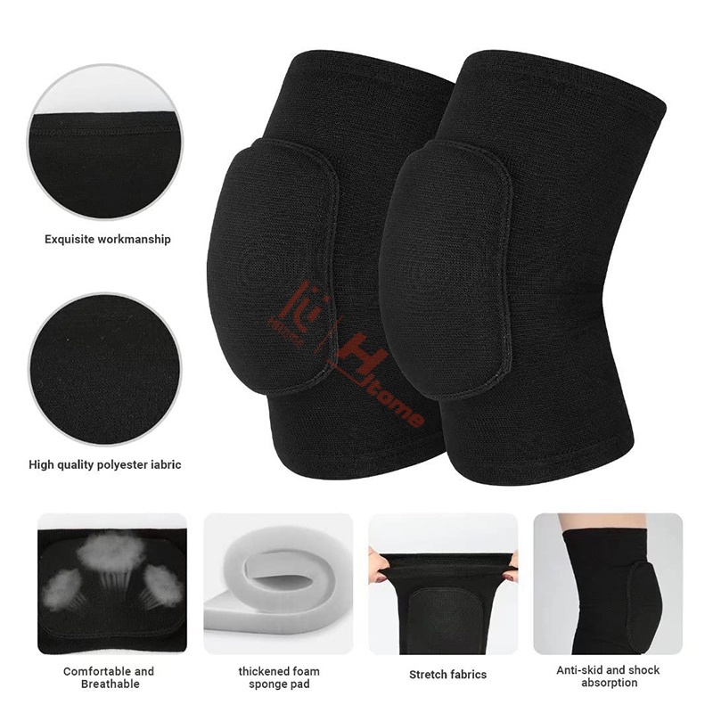 1 Pack Sports Support Knee Pads Dance Yoga Knee Pads Breathable Thick ...