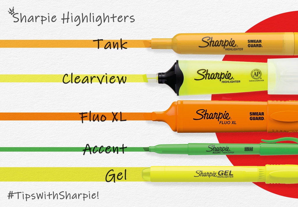 Sharpie Retractable Highlighter | Shopee Philippines