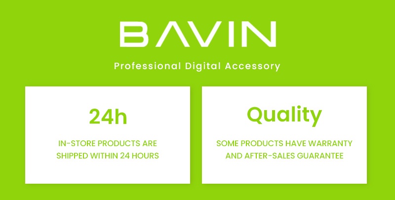 BAVIN BA19 TWS Bluetooth Earphone High Stereo Sound Wireless Earphones ...