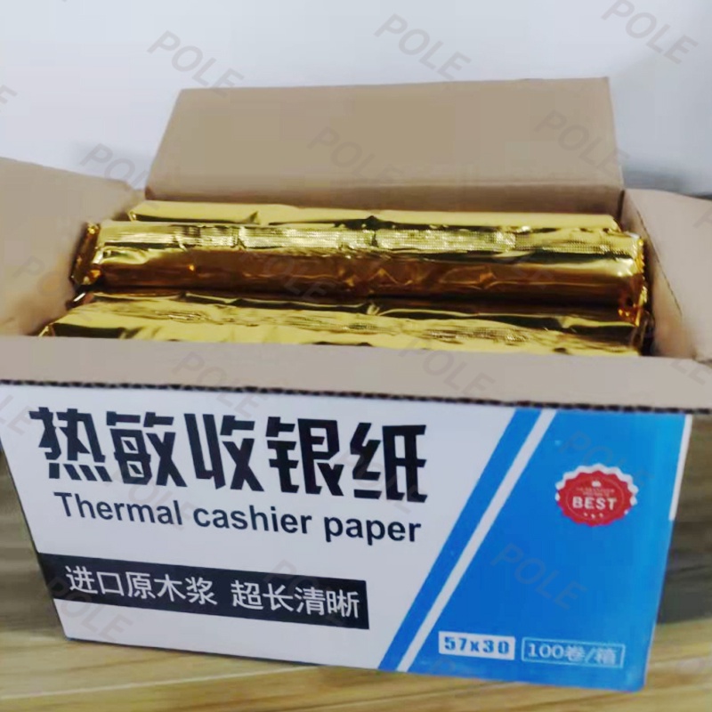 POLE Thermal Paper 57mmx30mm 100Rolls Of Continuous Paper Special ...