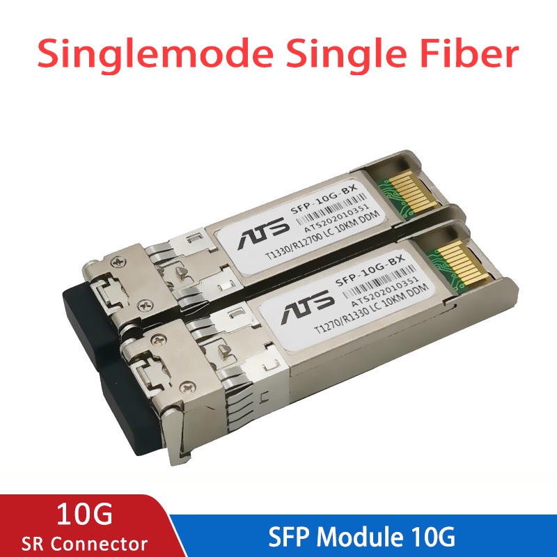 10G SFP+ BIDI 10/20/40/60/80KM SFP Module SM LC 1270/1330nm Single Mode Single Fiber Optic ...