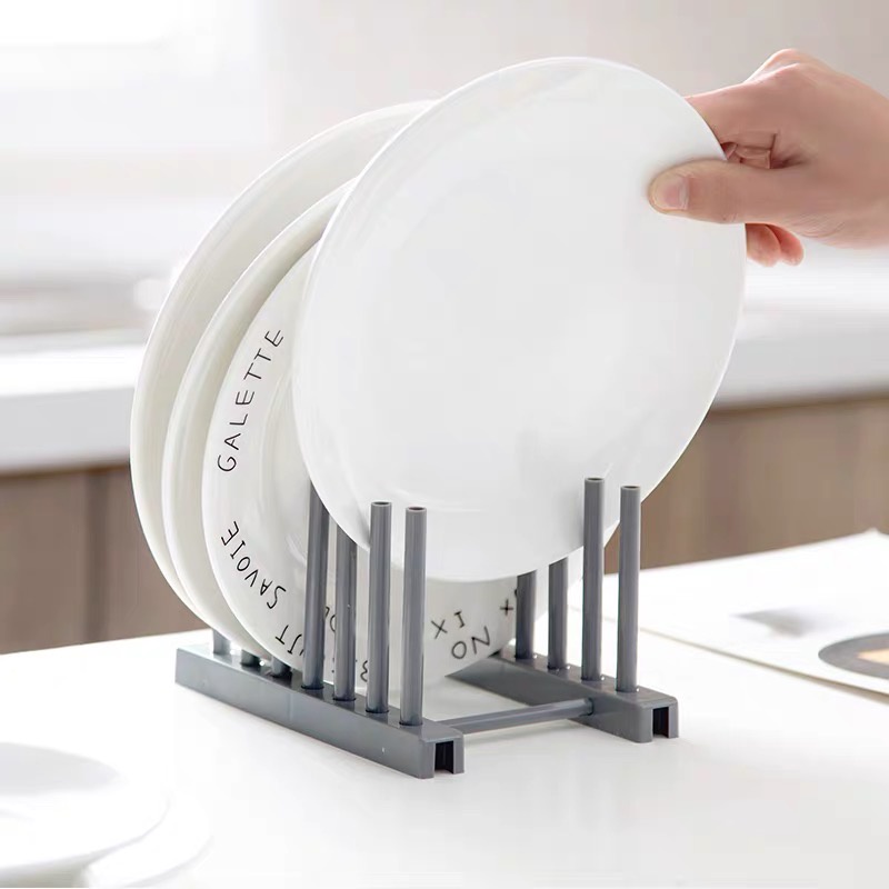 B43 COD Dish Drainer Rack Kitchen Dishes Stand Plate Dish Drying Rack ...