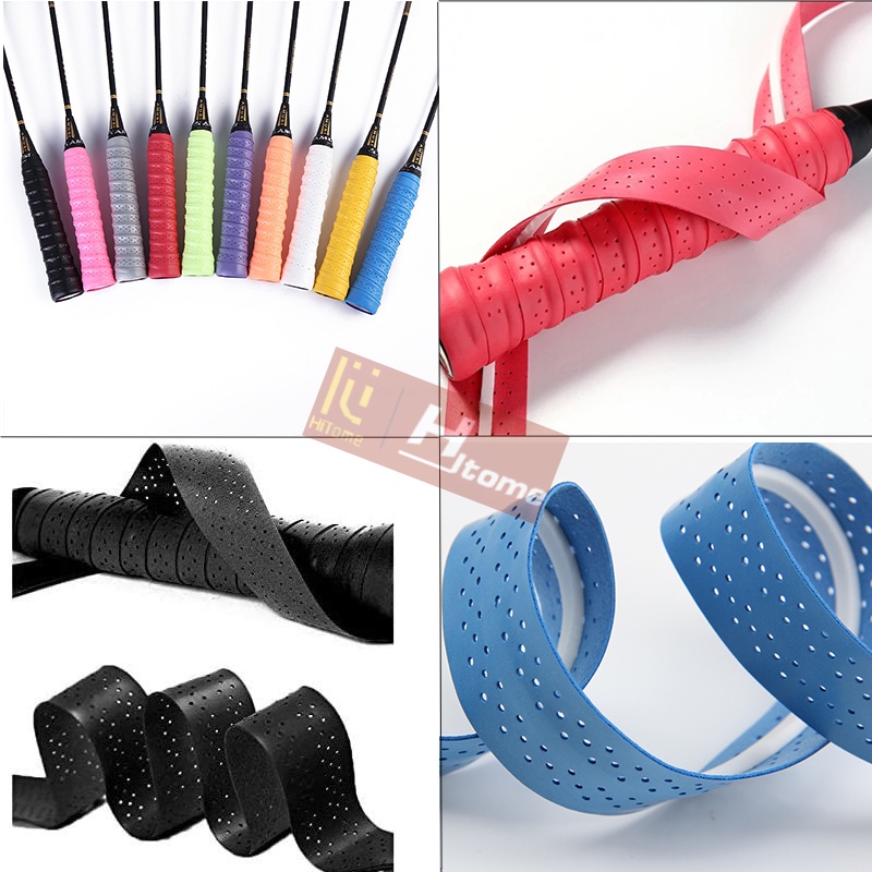 Badminton Racket Grip With Fishing Rod Sweatband Grip With Non-Slip ...