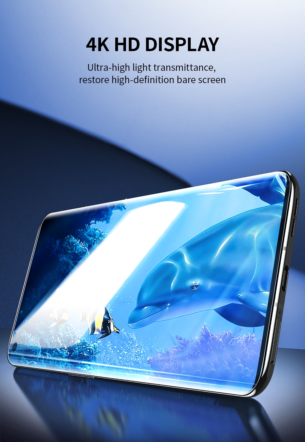 SmartDevil UV Tempered Glass/Screen Protector For OnePlus 11ACE2 Full Screen Cover Full Glue HD ...