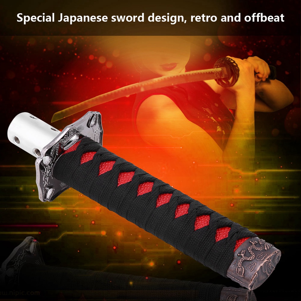 [Ready Stock]Universal Samurai Sword Car Gear Shift Knob Shifter Katana ...
