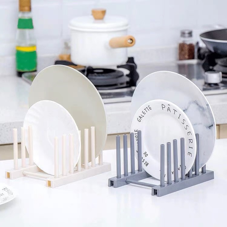 B43 COD Dish Drainer Rack Kitchen Dishes Stand Plate Dish Drying Rack ...