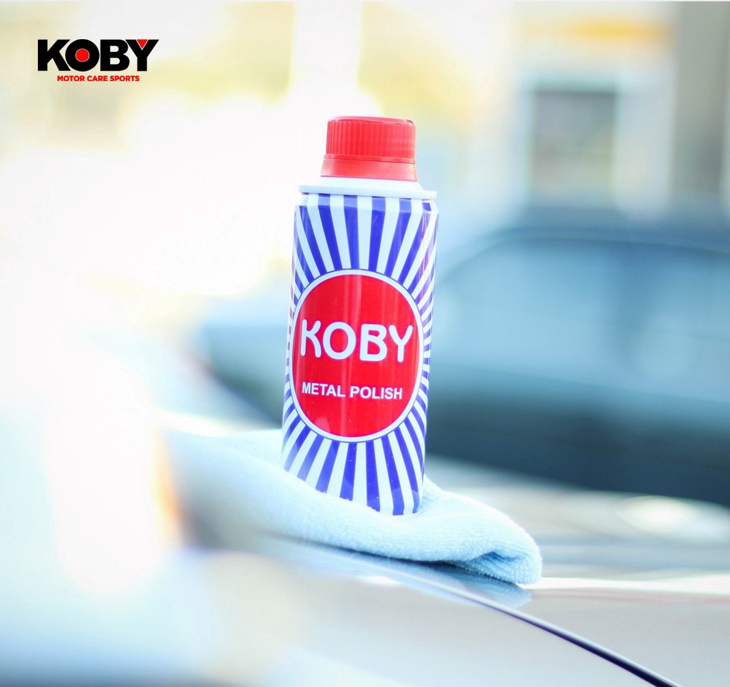 KOBY METAL POLISH 200ml / Brillant Mirror-Like Shine and Protection ...
