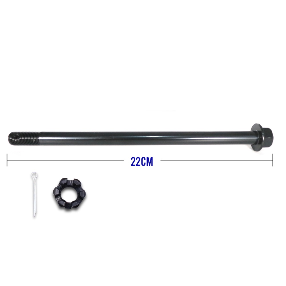 SK Rear Axle High Tensile With Castle Nut For Honda DREAM C100 / EXCESS ...
