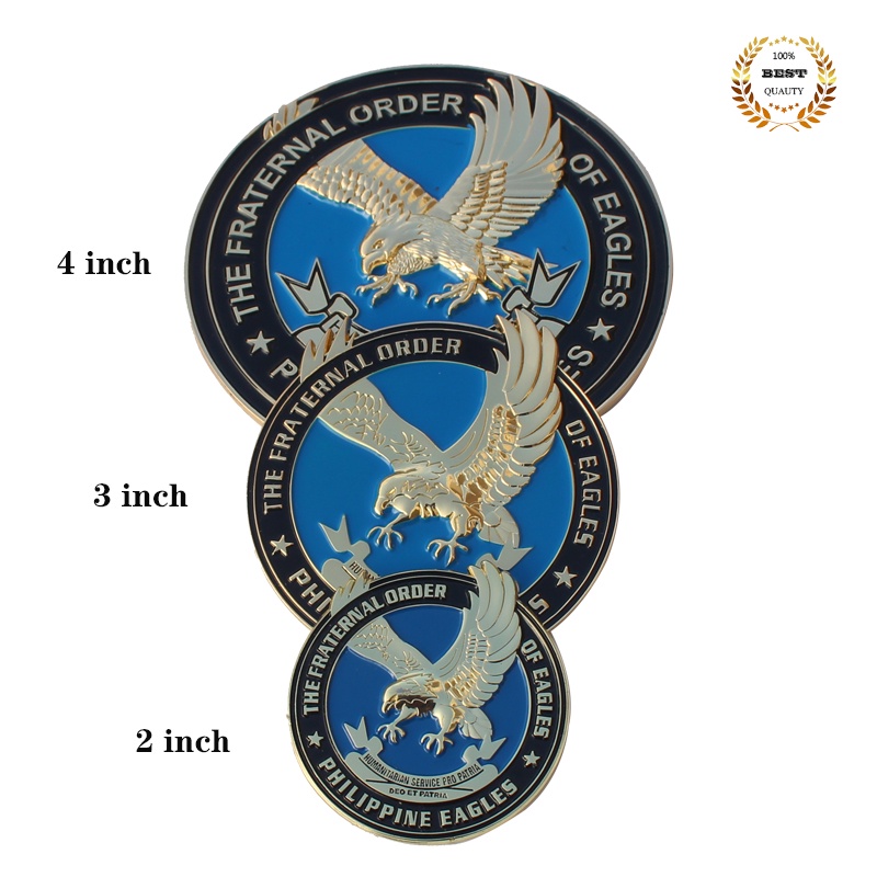 High-Quality 3inches Solid Alloy Car Badge the Fraternal order of ...