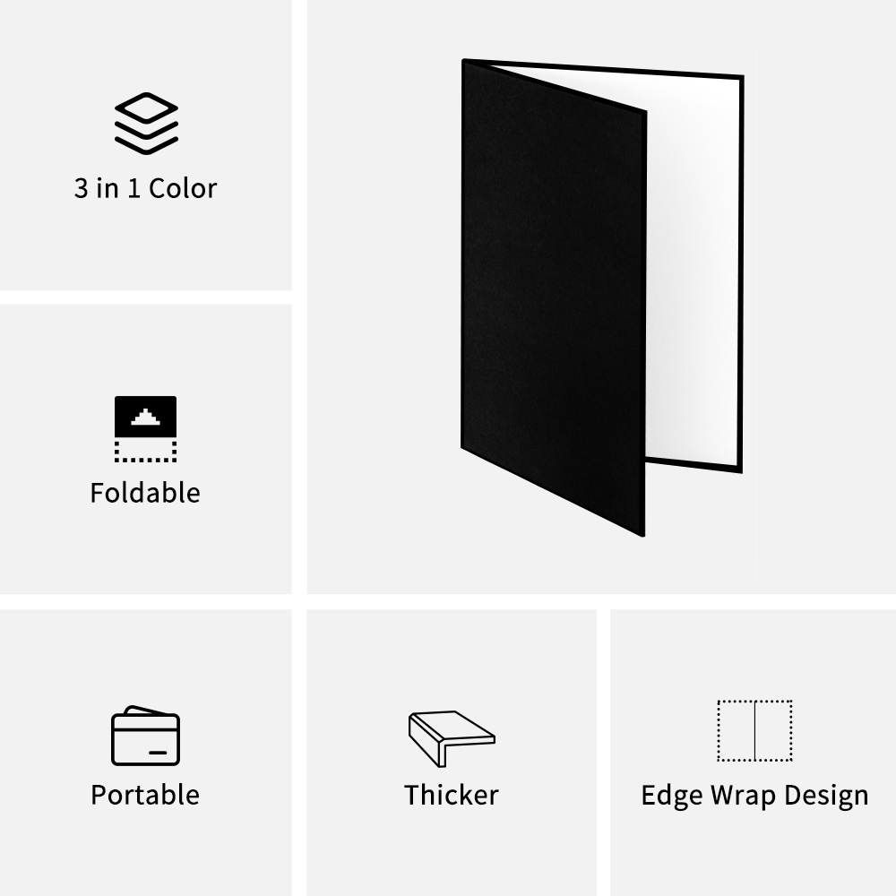 Desk Photo Shooting Kit Mini Studio Light + Reflector Cardboard for ...