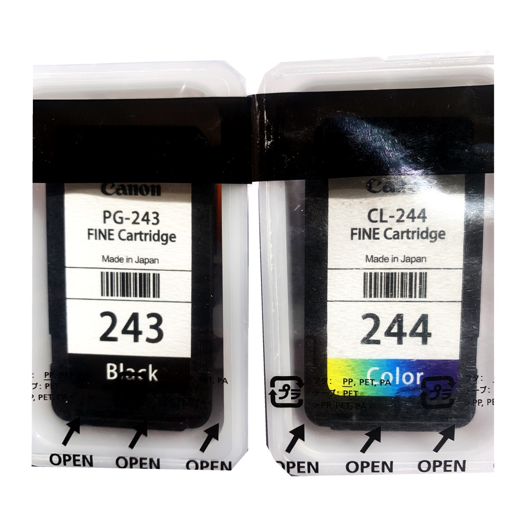 Genuine Canon PG 243 or CL 244 Ink Cartridge For MG2520s 2522ts3120 ...