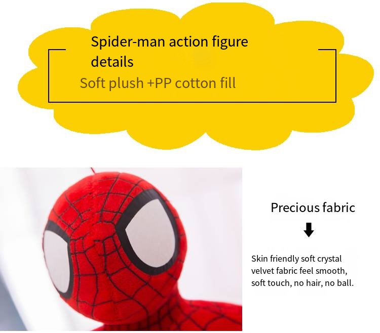 70CM Superhero Stuffed Toy Spiderman Stuff Toy spiderman Toys spiderman ...