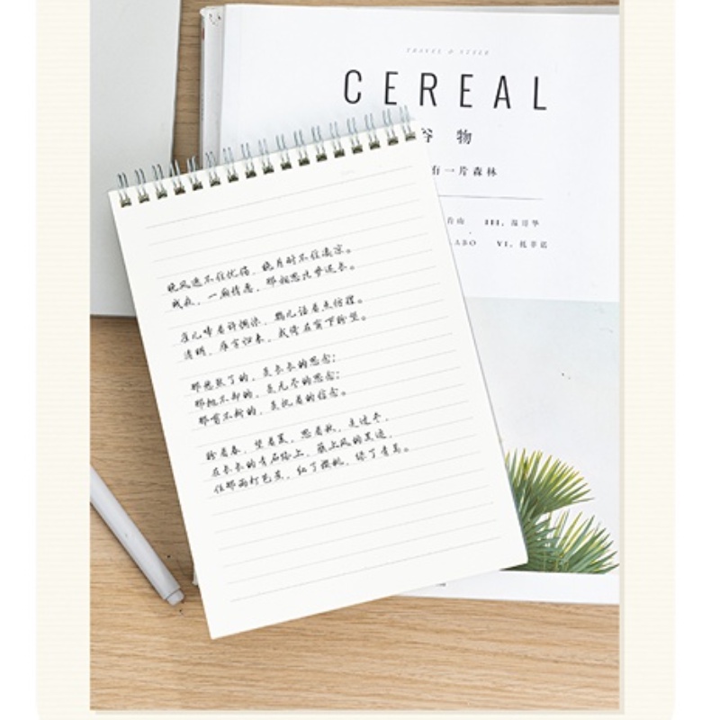Deli A4/A5/B5 Spiral Notebooks 80Sheets Line/Grid Binder Notebook ...
