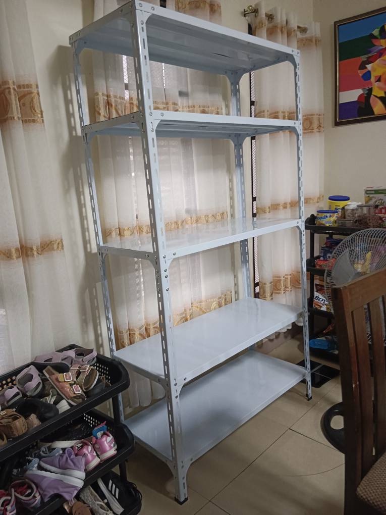 【120*50*200 CM】Full Metal Heavy Duty Storage Shelves Rack Shelves 5/6 ...