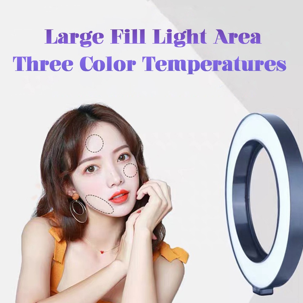 Cell Phone Led Lamp Selfie Fill Led Ring Light 26 CM/16 CM | Shopee ...