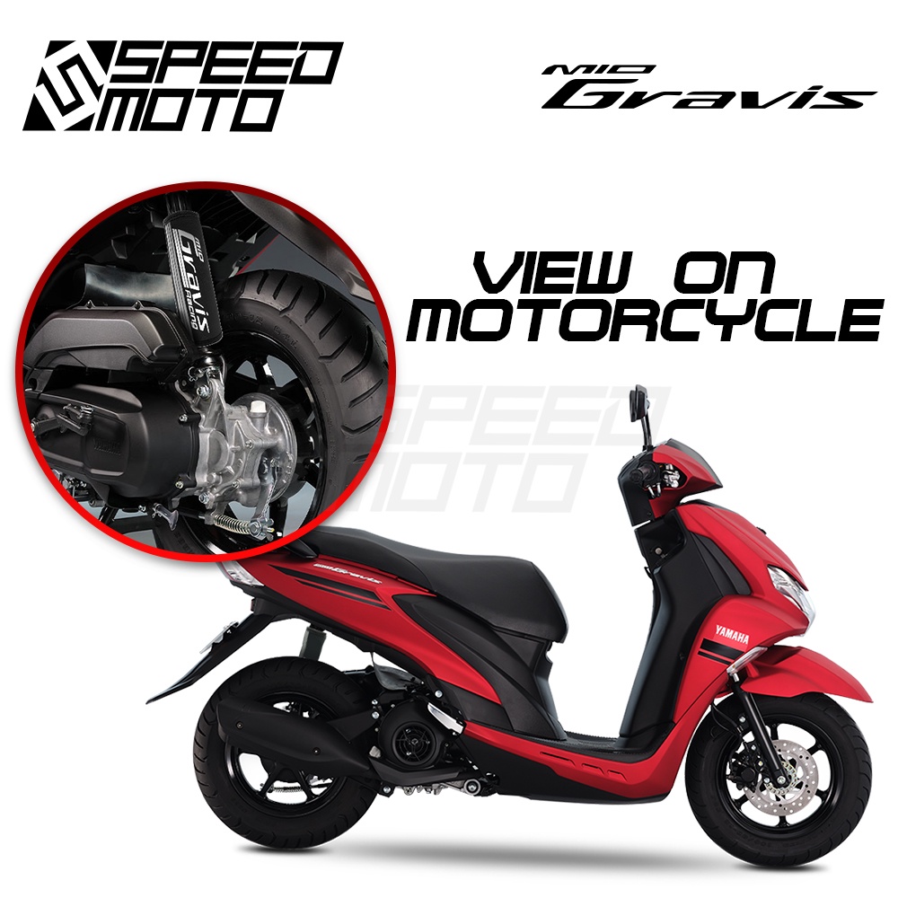 MOKOTO YAMAHA MIO GRAVIS 1PC SHOCK COVER V2 WATERPROOF WITH ...