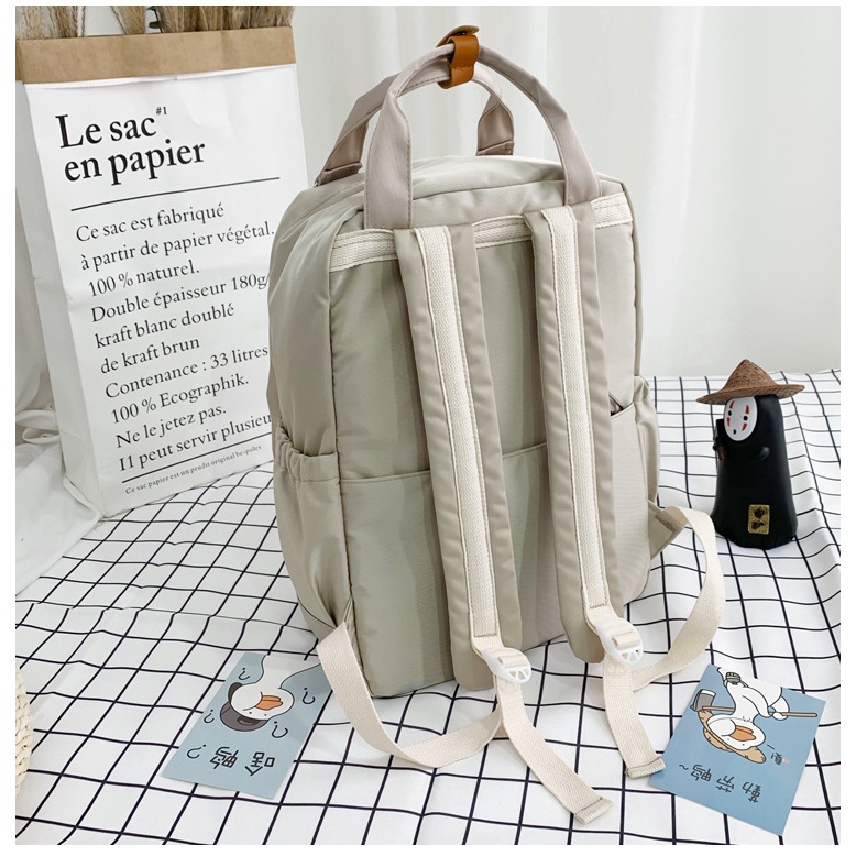 Doughnut macaron backpack laptop bag 16.5 inches School bag Waterproof ...