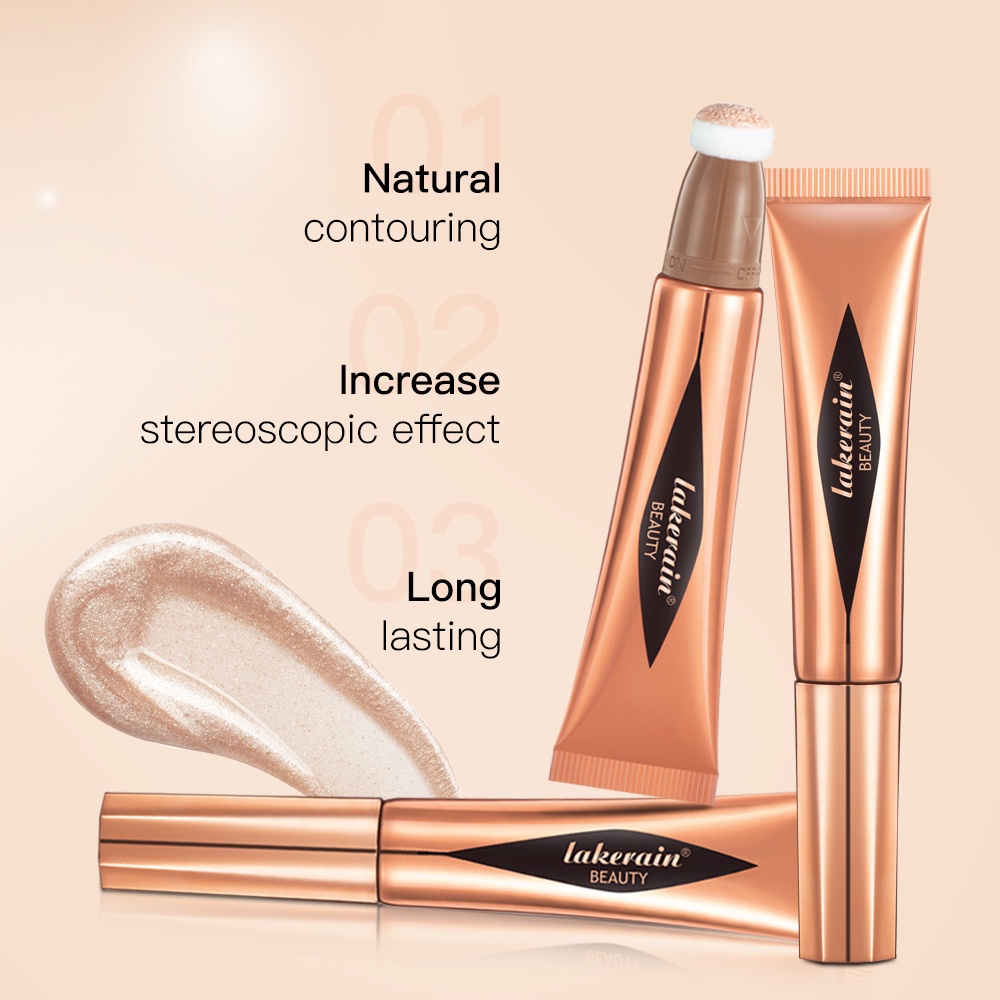 Lakerain Liquid Contour Stick Highlighter And Beauty Wand Blush Face ...