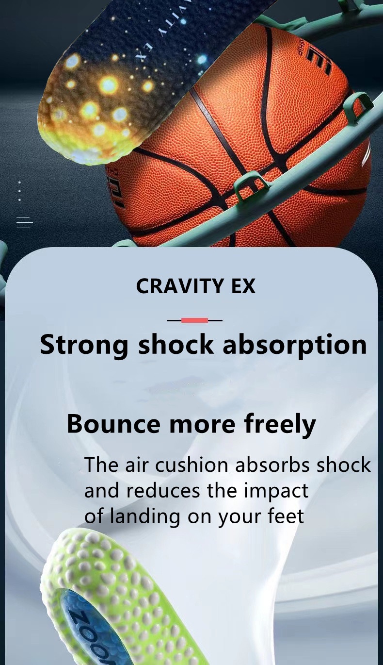 GRAVITY EX popcorn insole sports air cushion shock absorption increase ...
