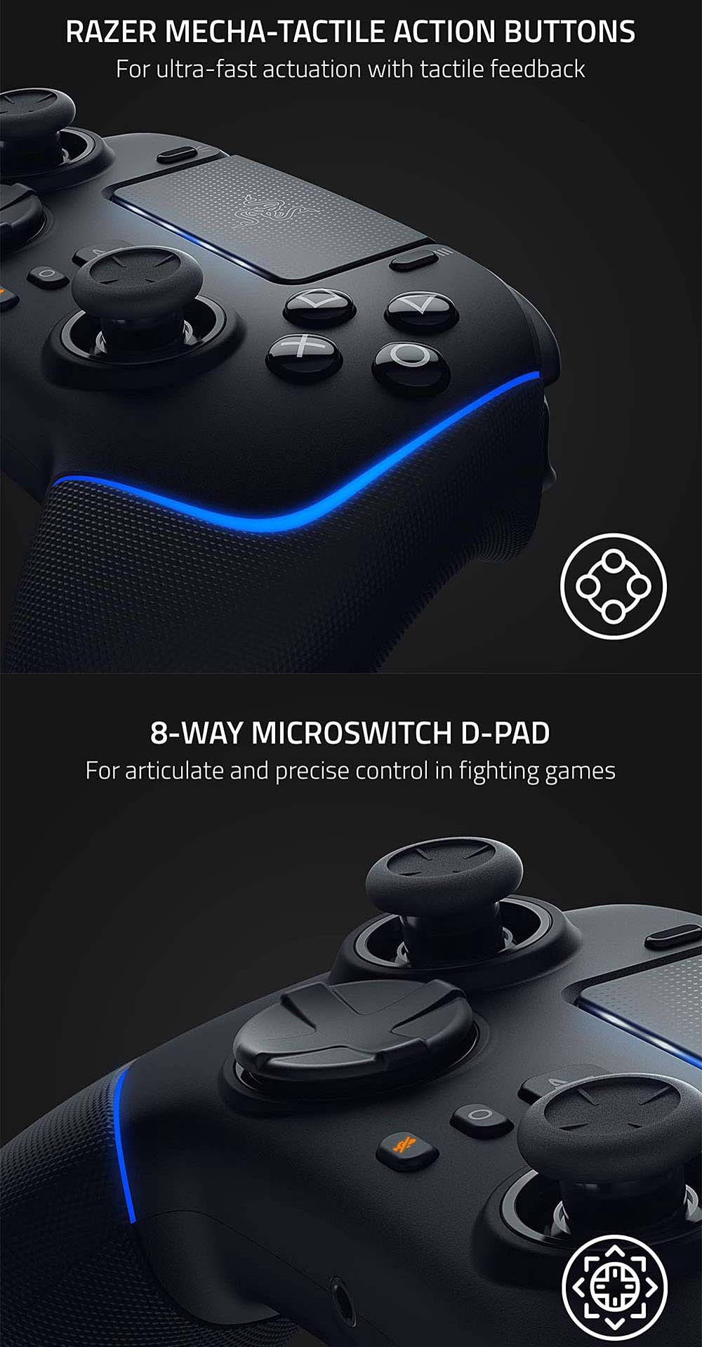 Razer Wolverine V2 Pro - Wireless PlayStation 5 & PC Gaming Controller ...