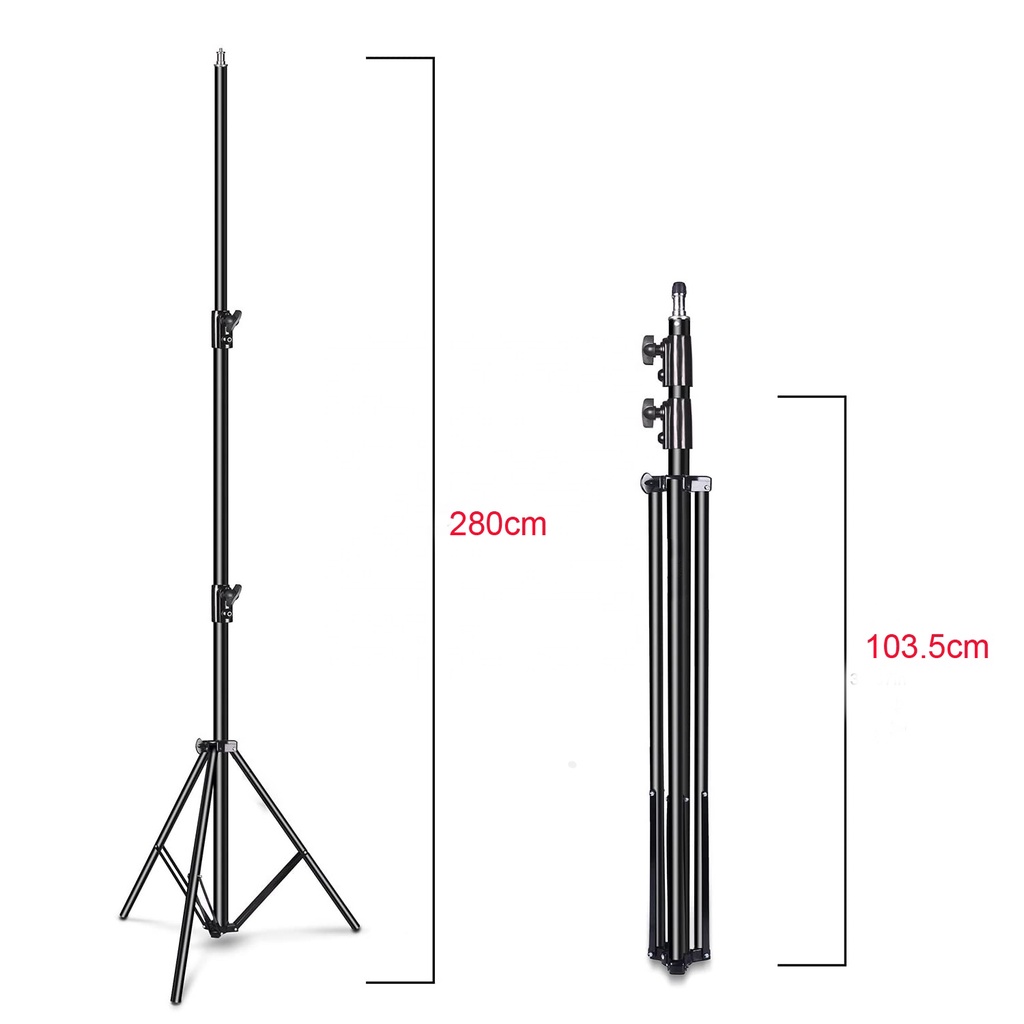 100% Original Meet 210CM Three-legged Bracket Selfie LED Ring Light ...