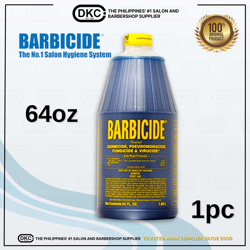 Barbicide Concentrate For Salon and Barbershop Tools Cleaner Scissor ...