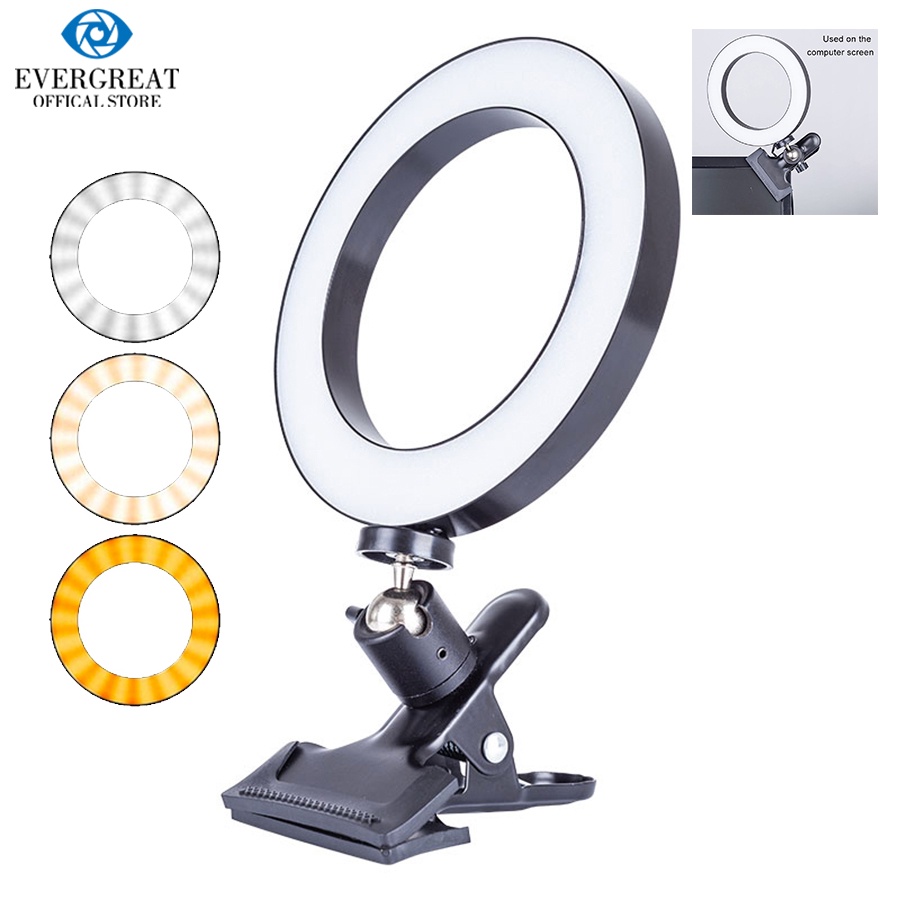 Cell Phone Led Lamp Selfie Fill Led Ring Light 26 CM/16 CM | Shopee ...
