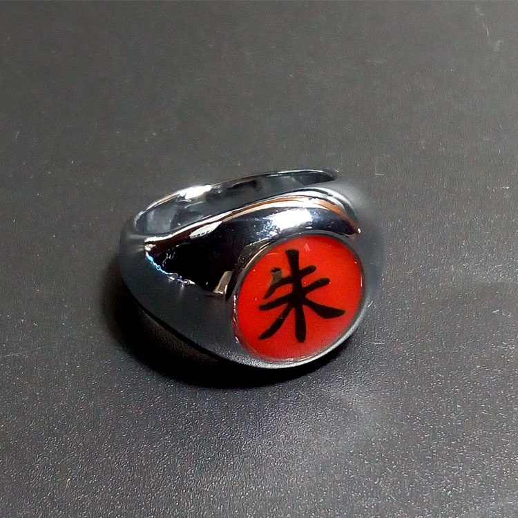 Anime Ring Naruto Akatsuki Uchiha Sasuke Itachi Sharingan Cosplay Rings ...