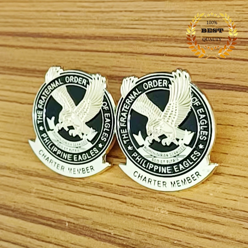 New Style Eagles Charter Member And Club Officer Cufflinks 1.25 inch ...
