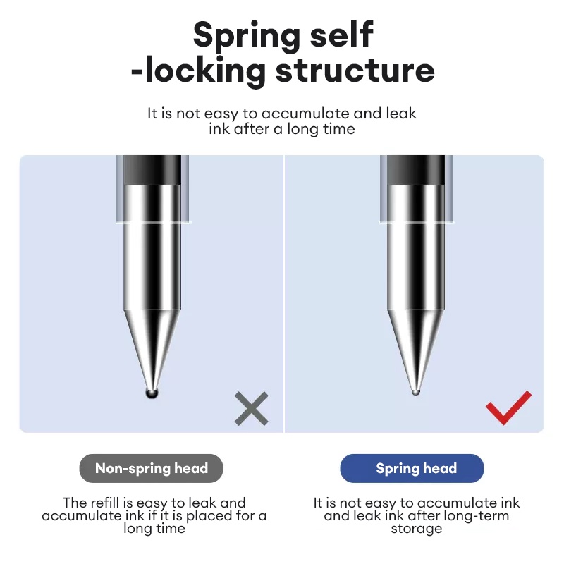 Deli 0.35mm Ballpen Gel Pen Black Quick-Drying Writing Pen For Text ...