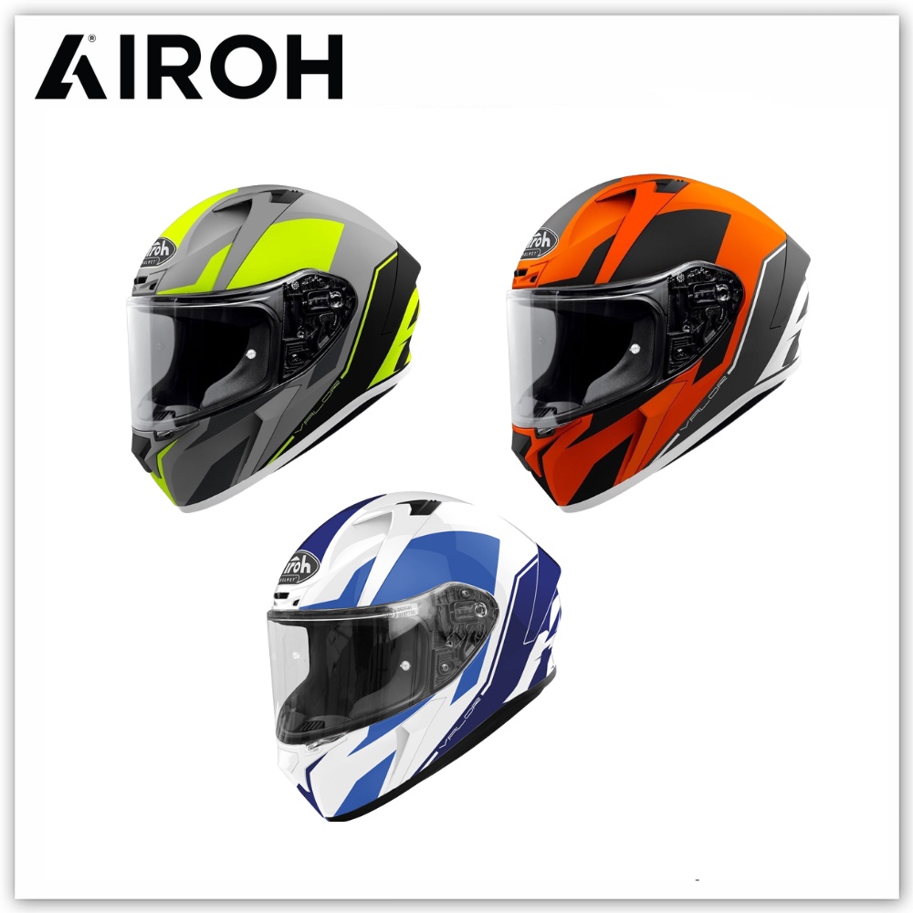 AIROH Full Face Helmet for Motorcycle Valor - Wings Gloss/Matte (M-XL) (Made in Italy) | Shopee ...