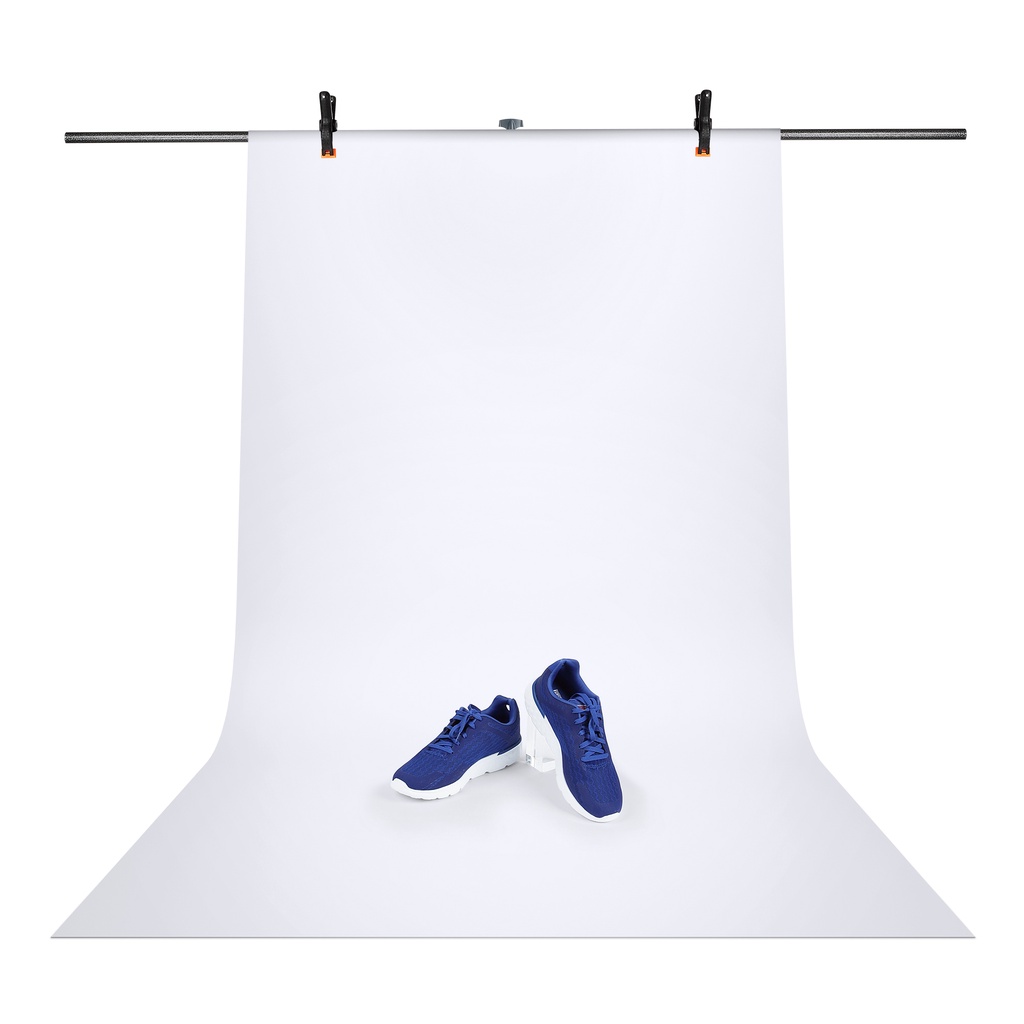 T Shape Backdrop Stand 1.5 x 2 m/5ft x 6.5ft Portable Photo Background ...